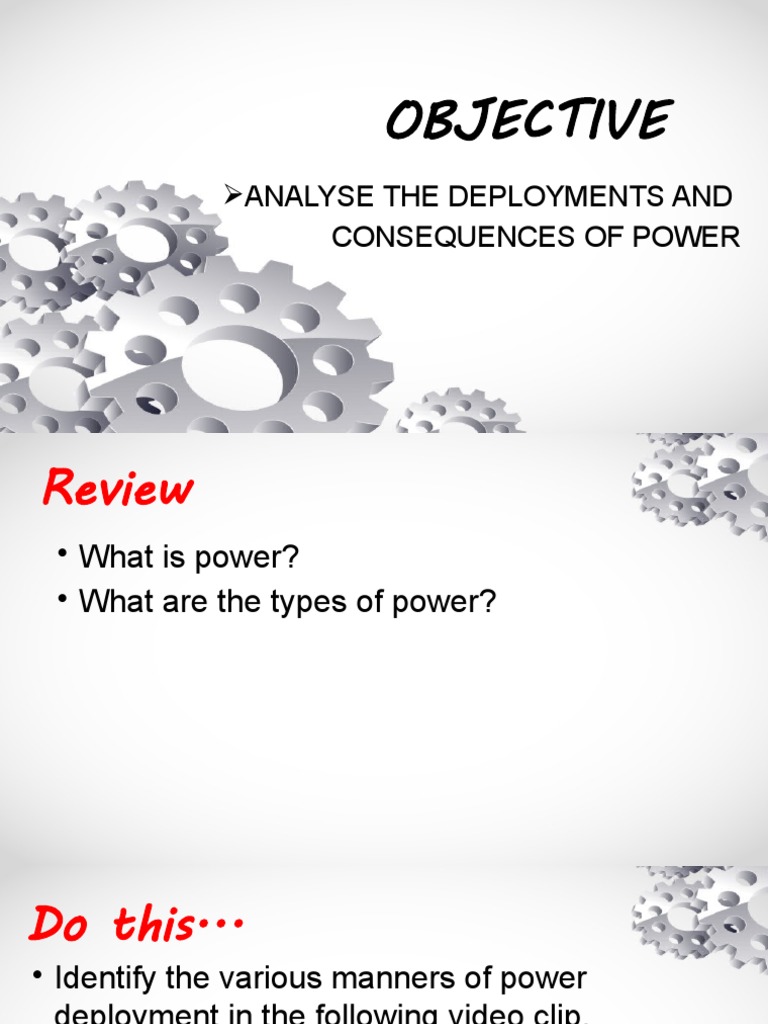Analyzing Power Deployments in Tagalog | PDF | Politics | Social Science