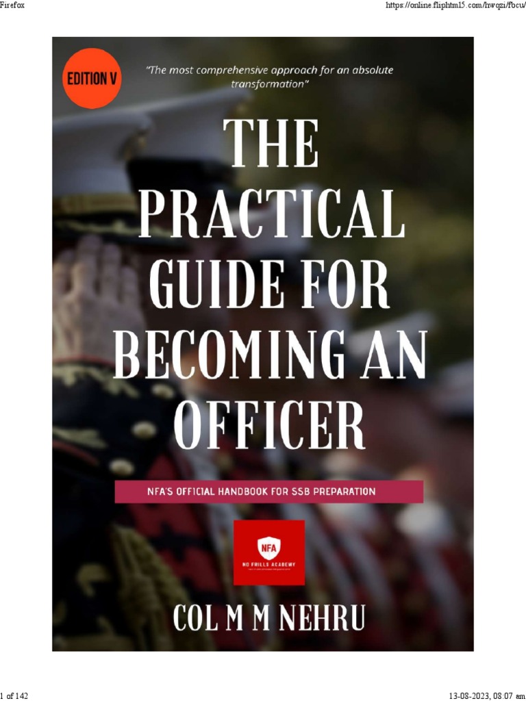 Prcatical Guide To Become An Officer | PDF