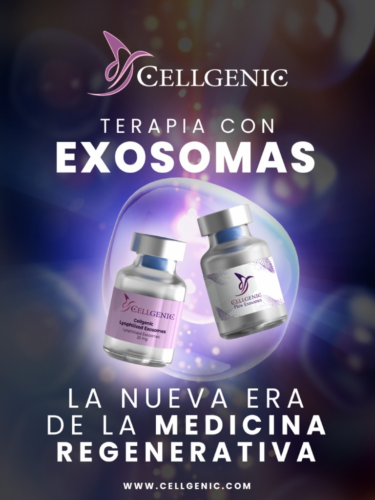 Cellgenic Exosomes Terapia Con Exosomas Ebook | PDF | Citocina ...
