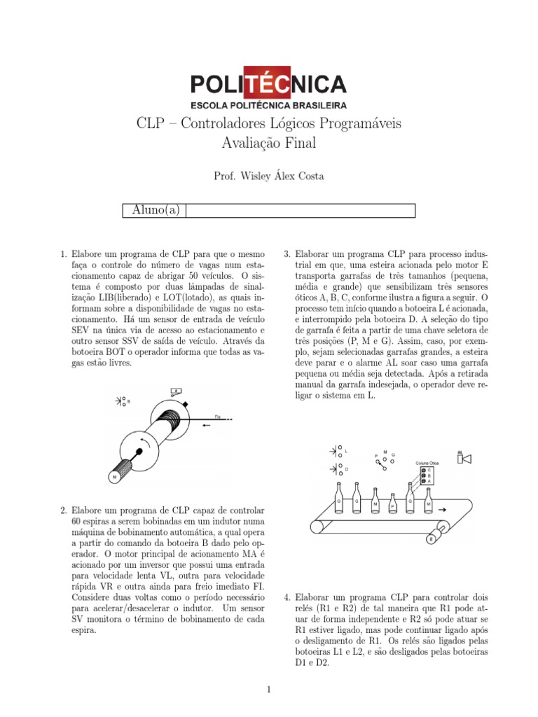 Atividade Final CLP | PDF