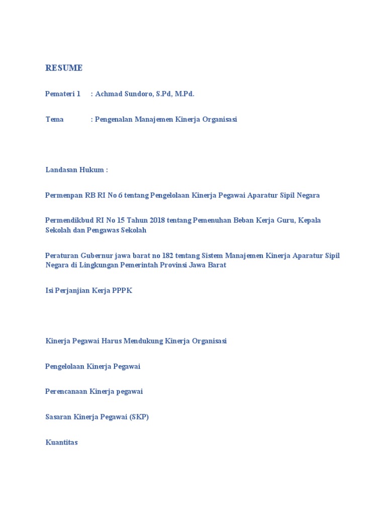 Resume e Learning 12 Juni 2023 | PDF