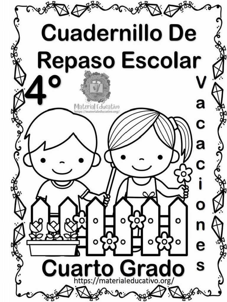 Cuadernillo Repaso Escolar 4 To Grado Mex | PDF