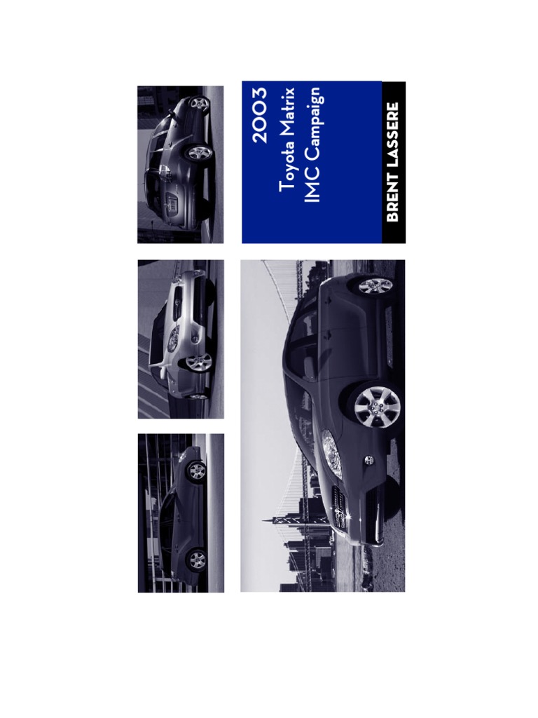 Toyota IMC | PDF | Sales | Toyota