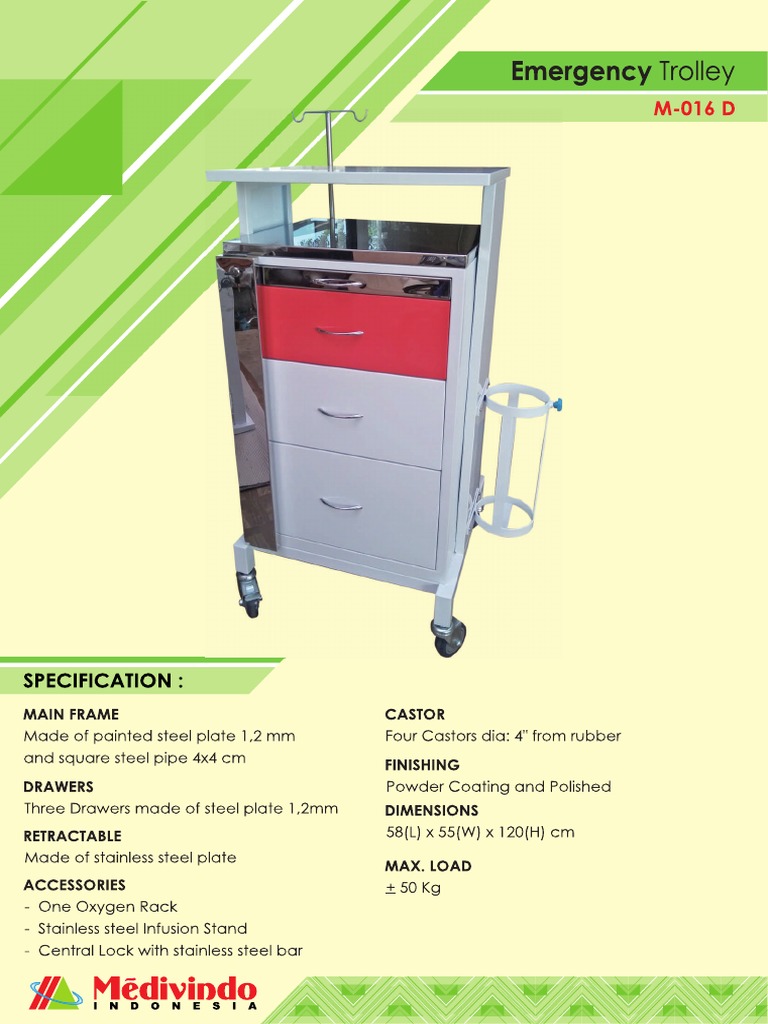Emergency Trolley M-016 D | PDF