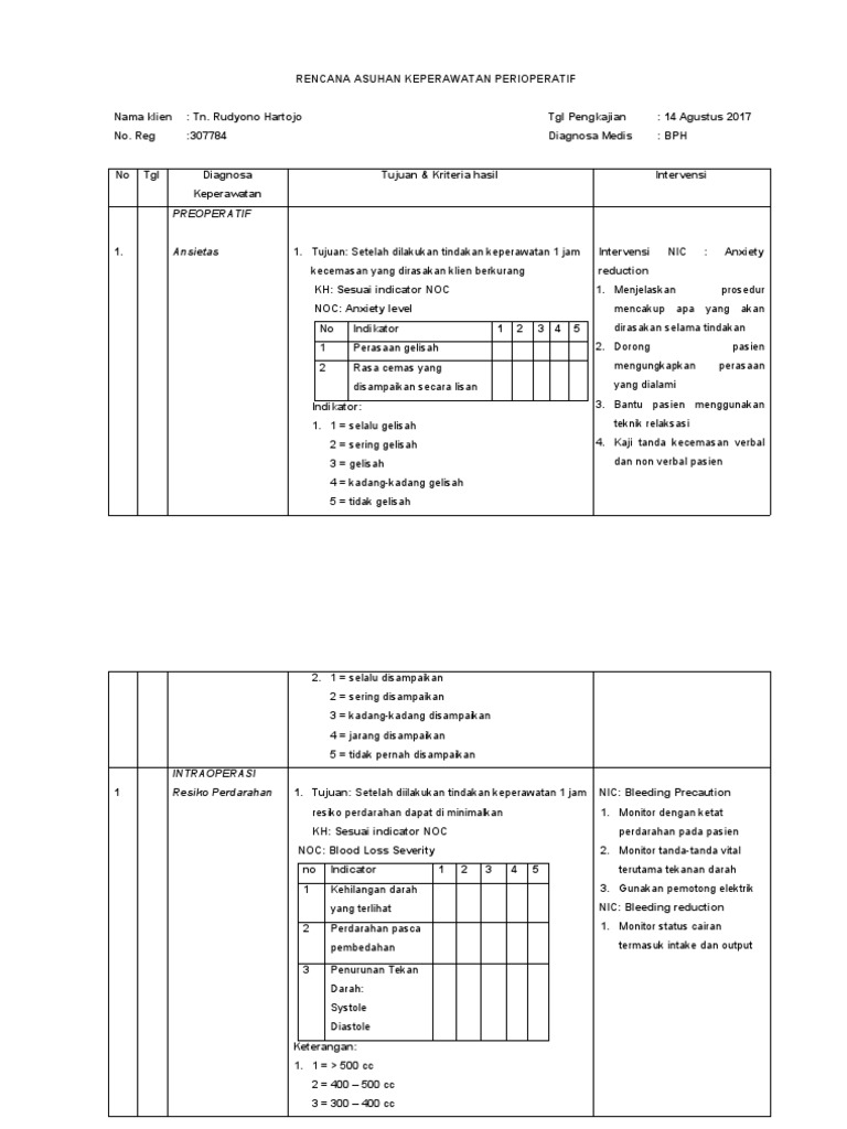 RENCANA ASUHAN KEPERAWATAN Implementasi Dan Resume | PDF