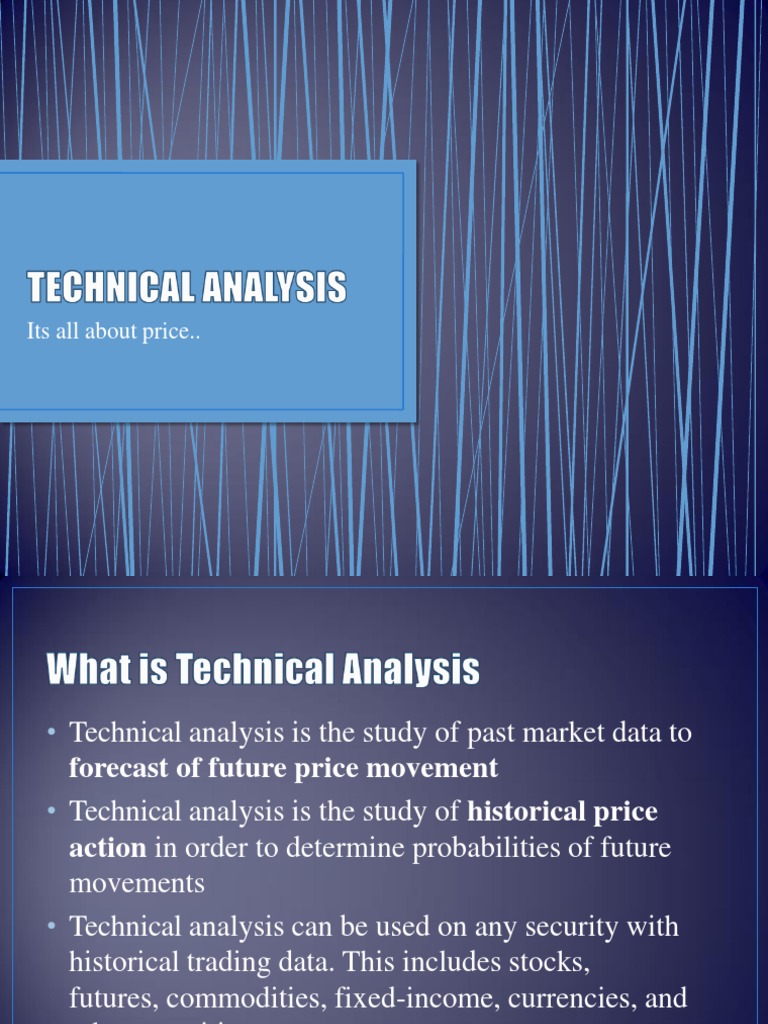 Technical Analysis Pdf Moving Average Technical Analysis
