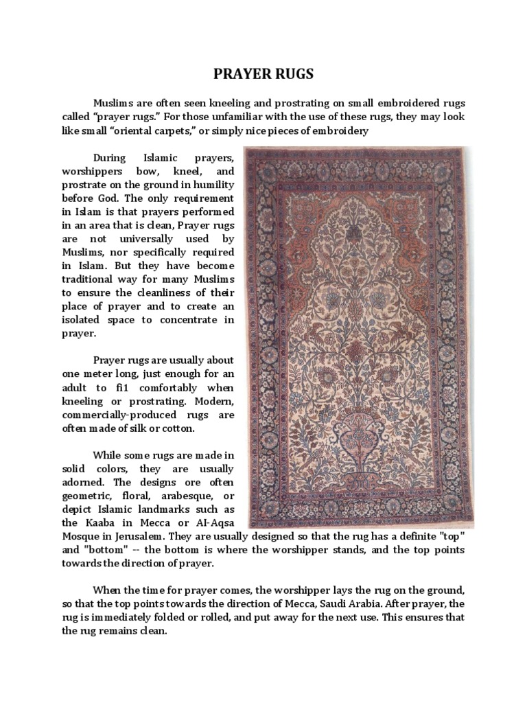 Prayer Rugs | PDF