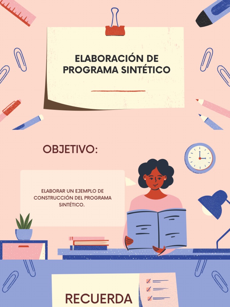 Plan Sintético | PDF