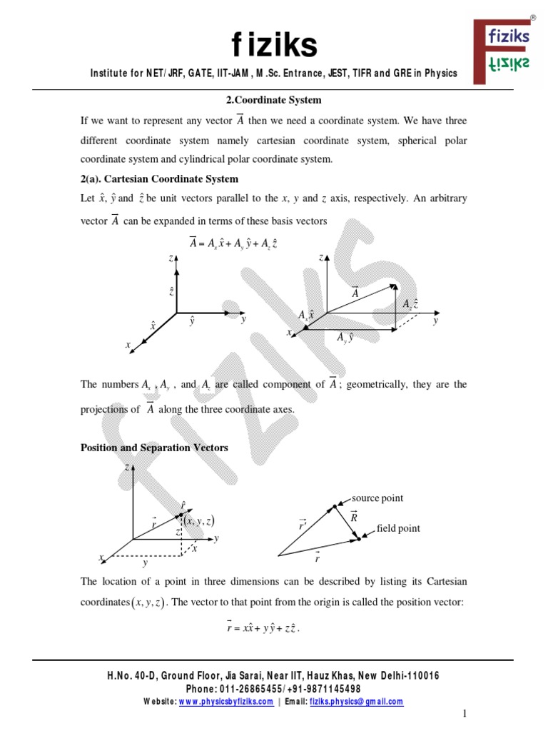 2a.Cartesian_Coordinate_System | PDF