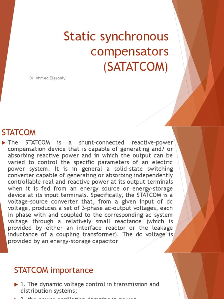 Static Synchronous Compensators (SATATCOM) 2 | PDF Static Synchronous Compensators (SATATCOM) 2 | PDF
