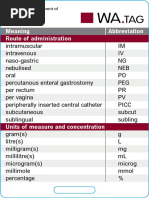 Understanding Sig Codes in Pharmacy | PDF | Litre | Health Care