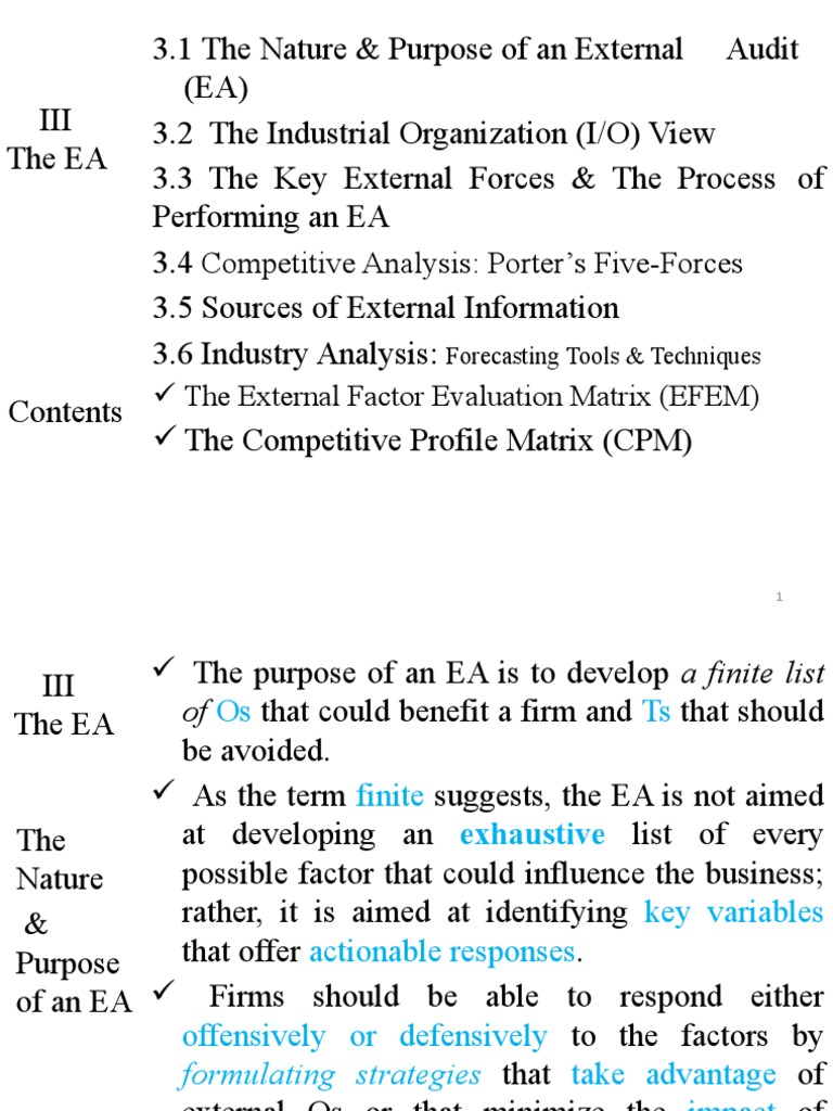 CHAPTER 3 Edited | PDF | Forecasting | Competition