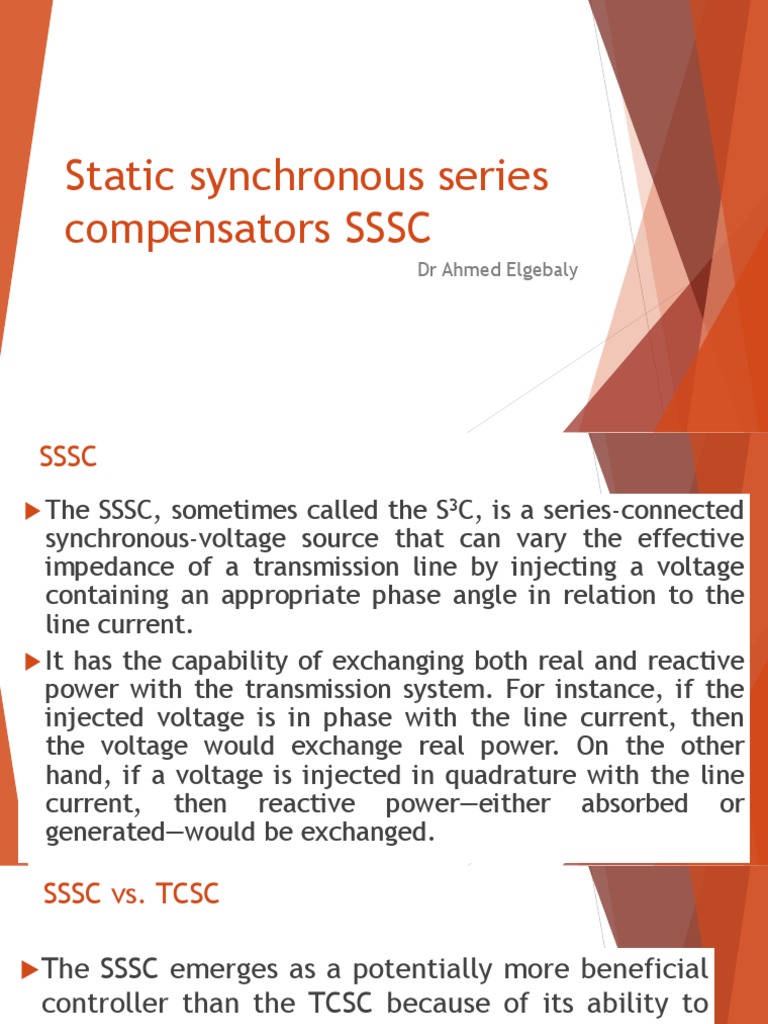 Static Synchronous Series Compensators Sssc Pdf