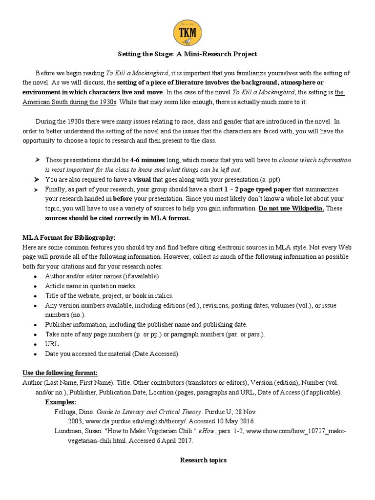 A Mini-Research Project For TKAM 2023 | PDF | Great Depression | Dust Bowl