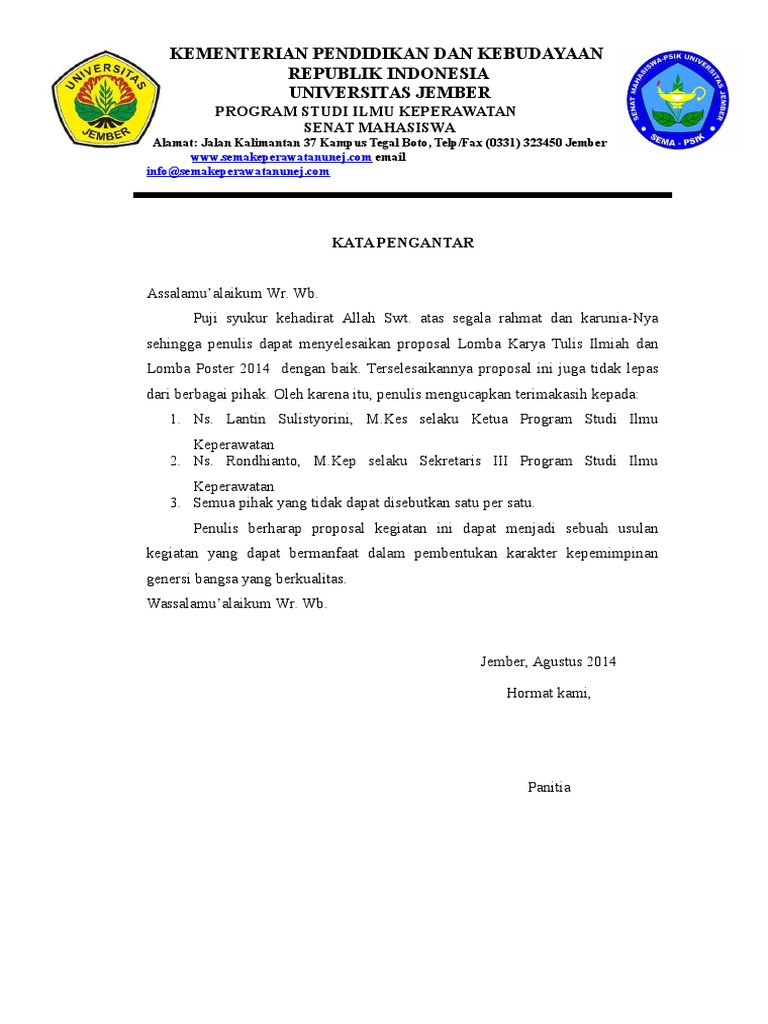 Proposal Lomba Poster | PDF