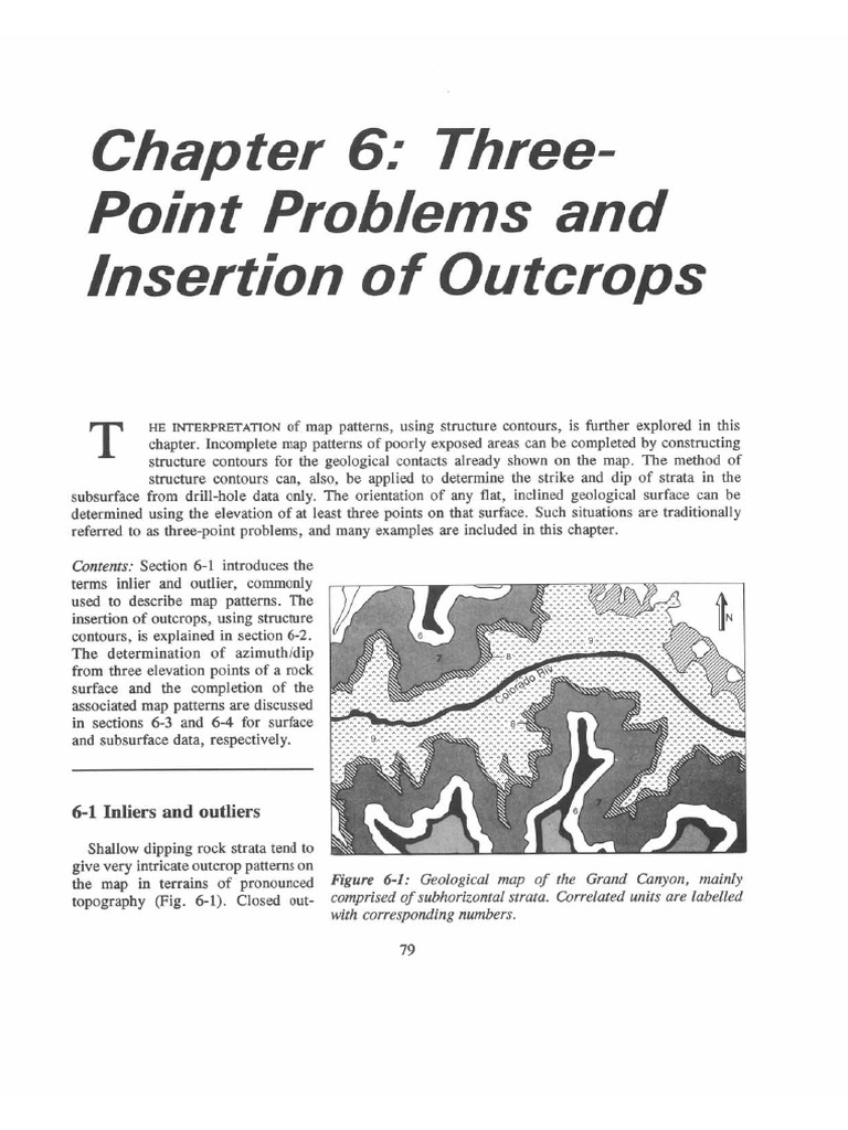Structural Geology Map Interpretation Ebook 2011-Ch-6-10 | PDF