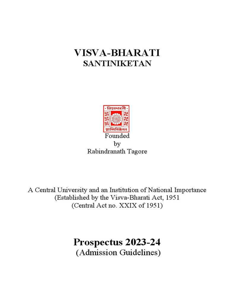 VB Prospectus 2023 24 | PDF | Libraries