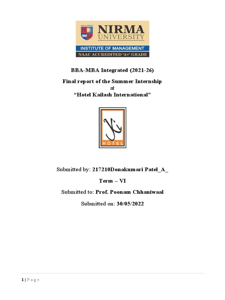 Final Report | PDF