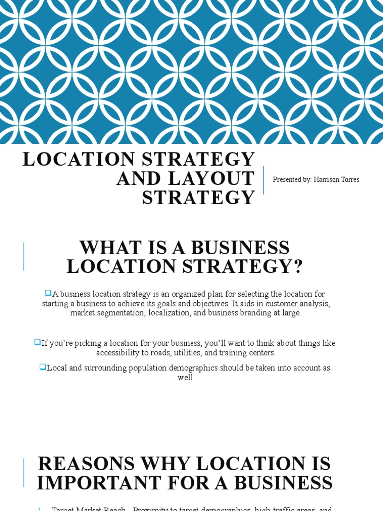 Location Strategy and Layout Strategy | PDF