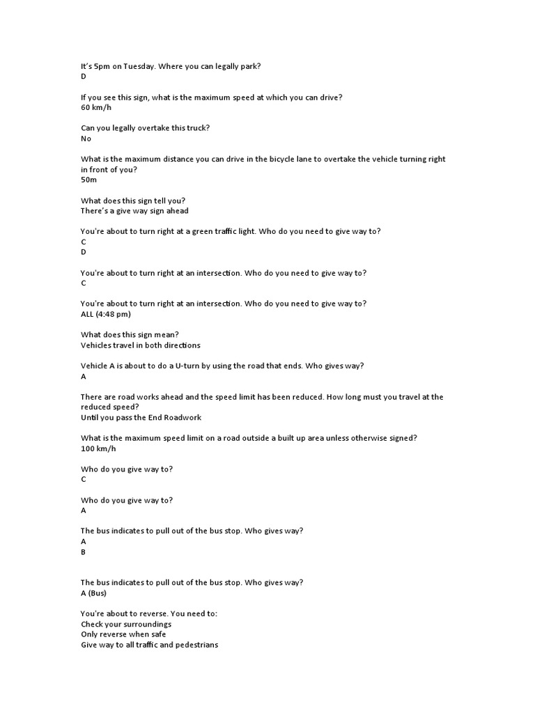 Sign and Rules | PDF