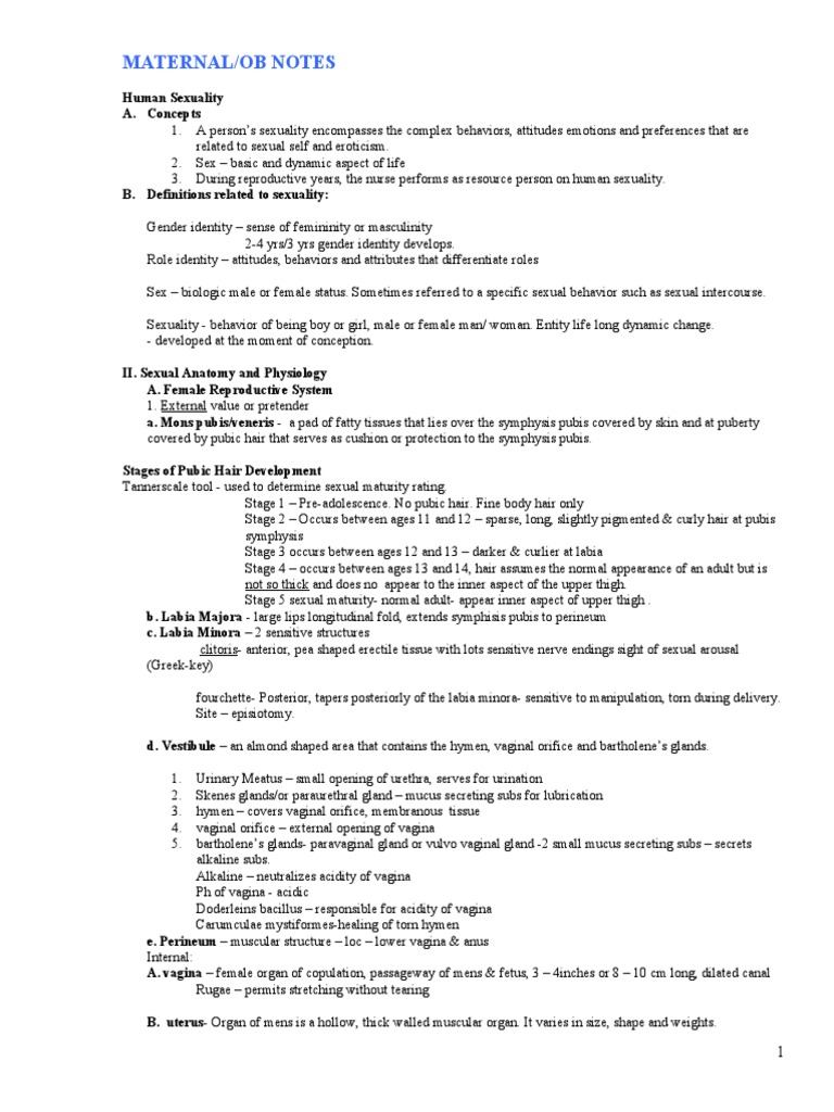 Obstetrical Nursing | PDF