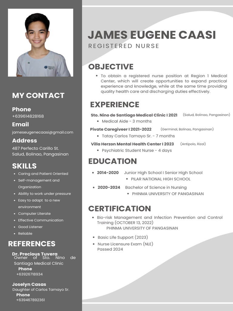 Grey White Modern Graphic Designer Resume (2) | PDF