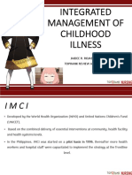 IMCI Danger Signs and Classifications | PDF