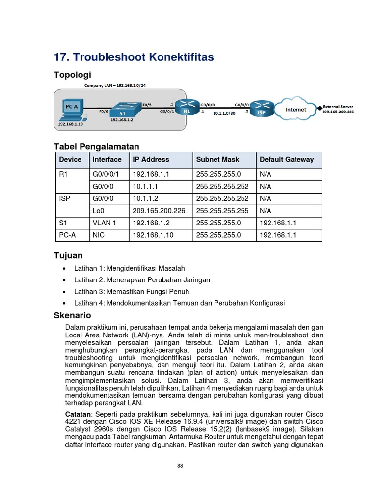 Modul 17 - Praktikum - JarKom - 2020 | PDF Modul 17 - Praktikum - JarKom - 2020 | PDF