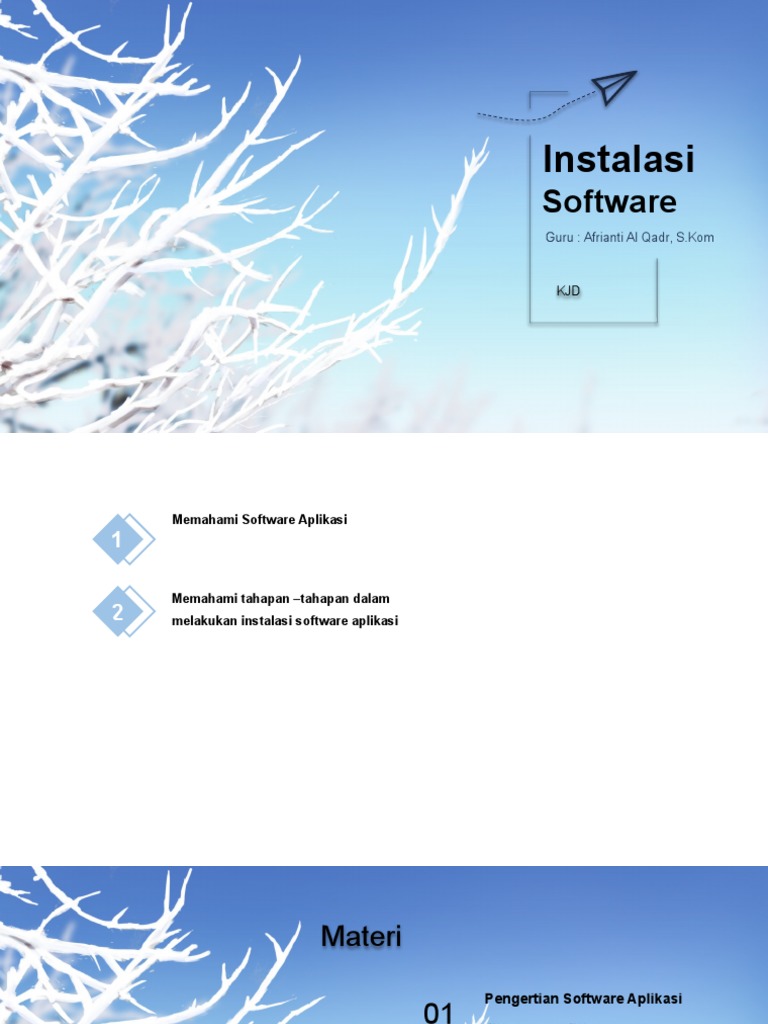 Materi Instalasi Software | PDF