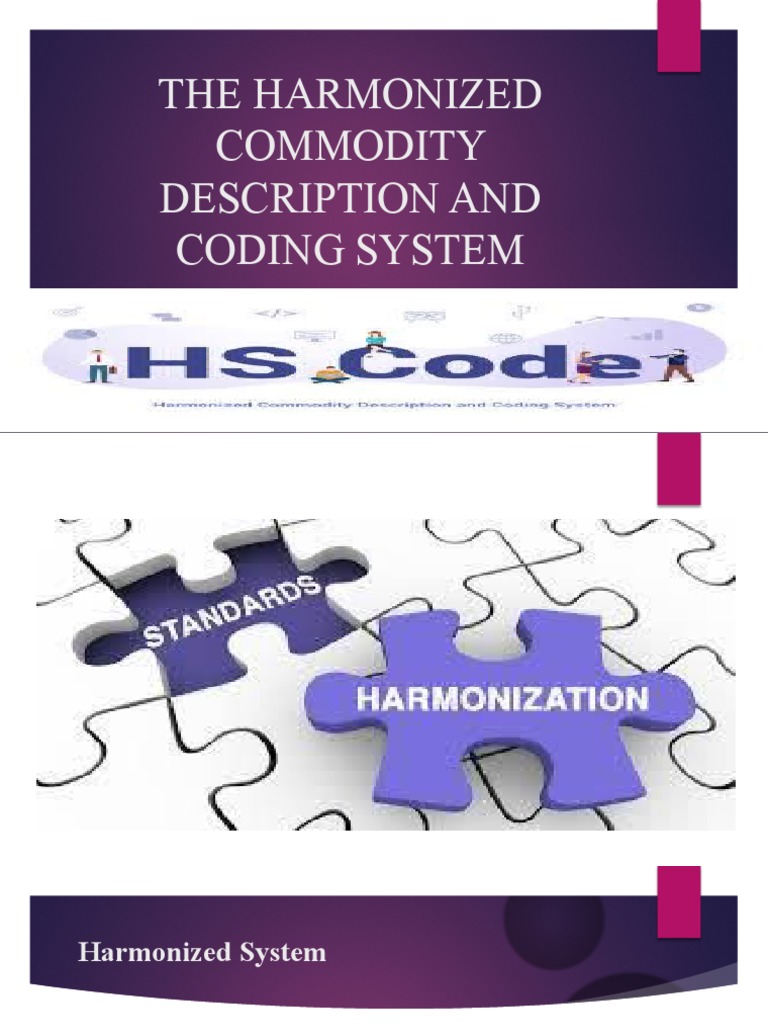 Harmonized Commodity Classification System | PDF