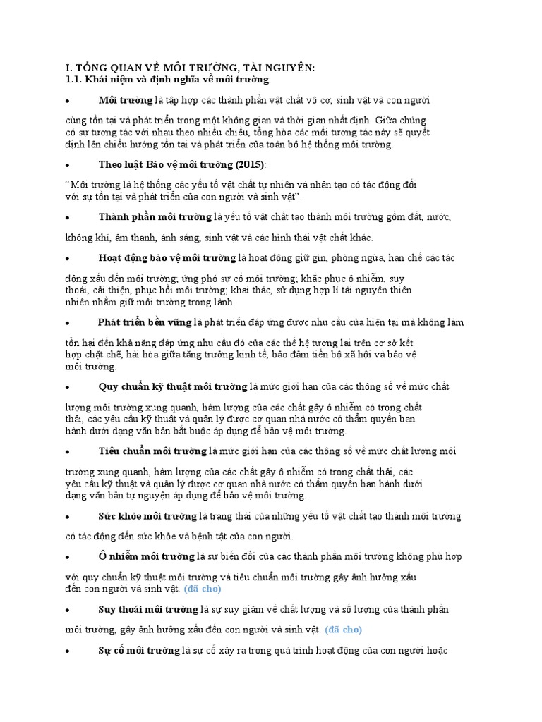 ĐỀ CƯƠNG MTPT | PDF