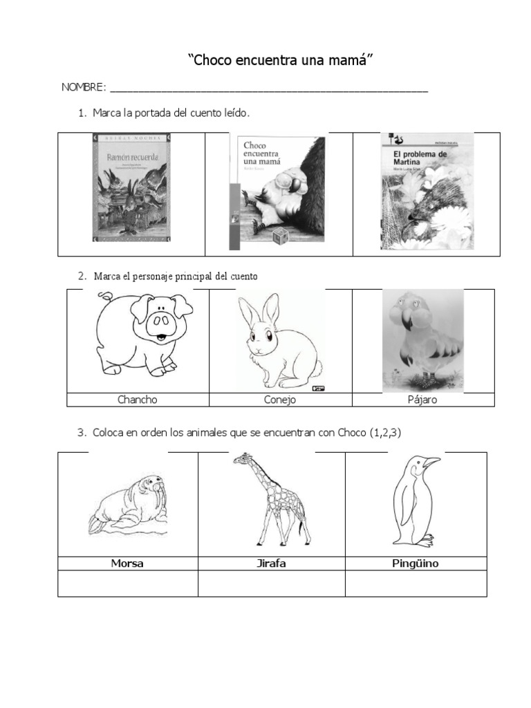 Ficha de Choco | PDF