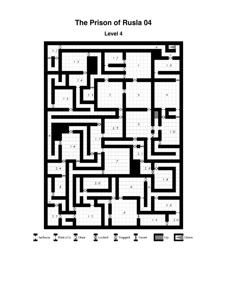 The Prison of Rusla 04 | PDF | Door
