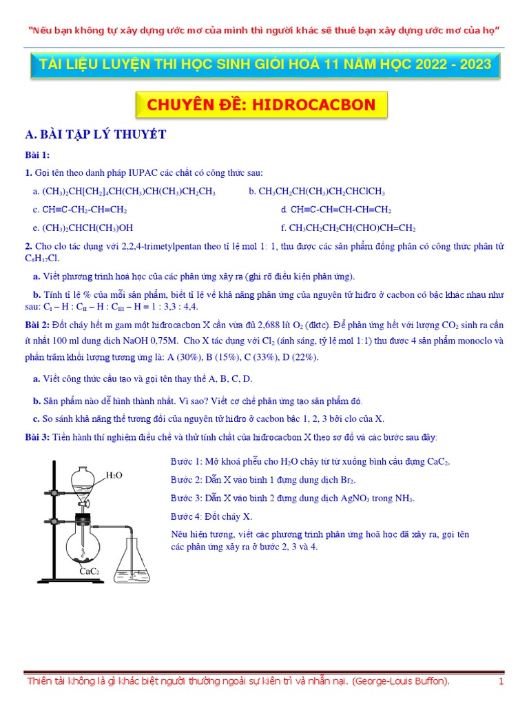 Hidrocacbon Hay Va Kho | PDF