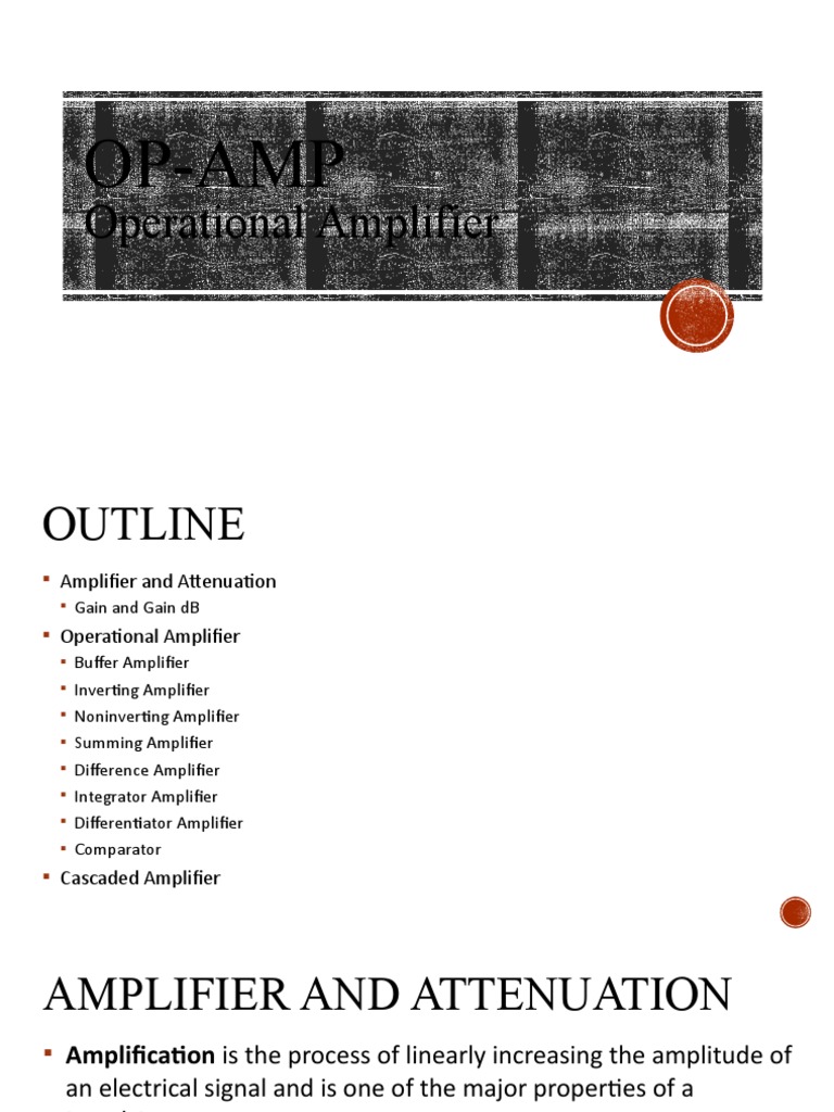 Ece-Eda Lec09 Op Amp | PDF