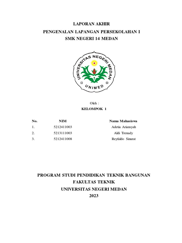 Laporan Akhir - PLP 1 | PDF