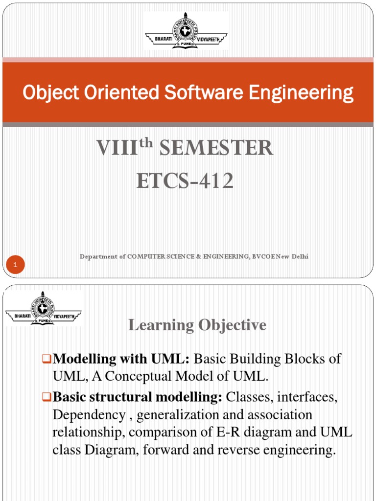 Unit 4 Oose 1 Download Free Pdf Class Computer Programming Unified Modeling Language 
