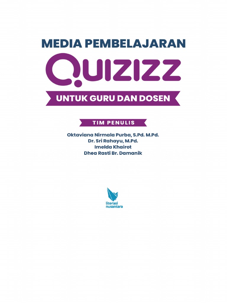 Media Pembelajaran Quizizz Untuk Guru Dan Dosen Pdf