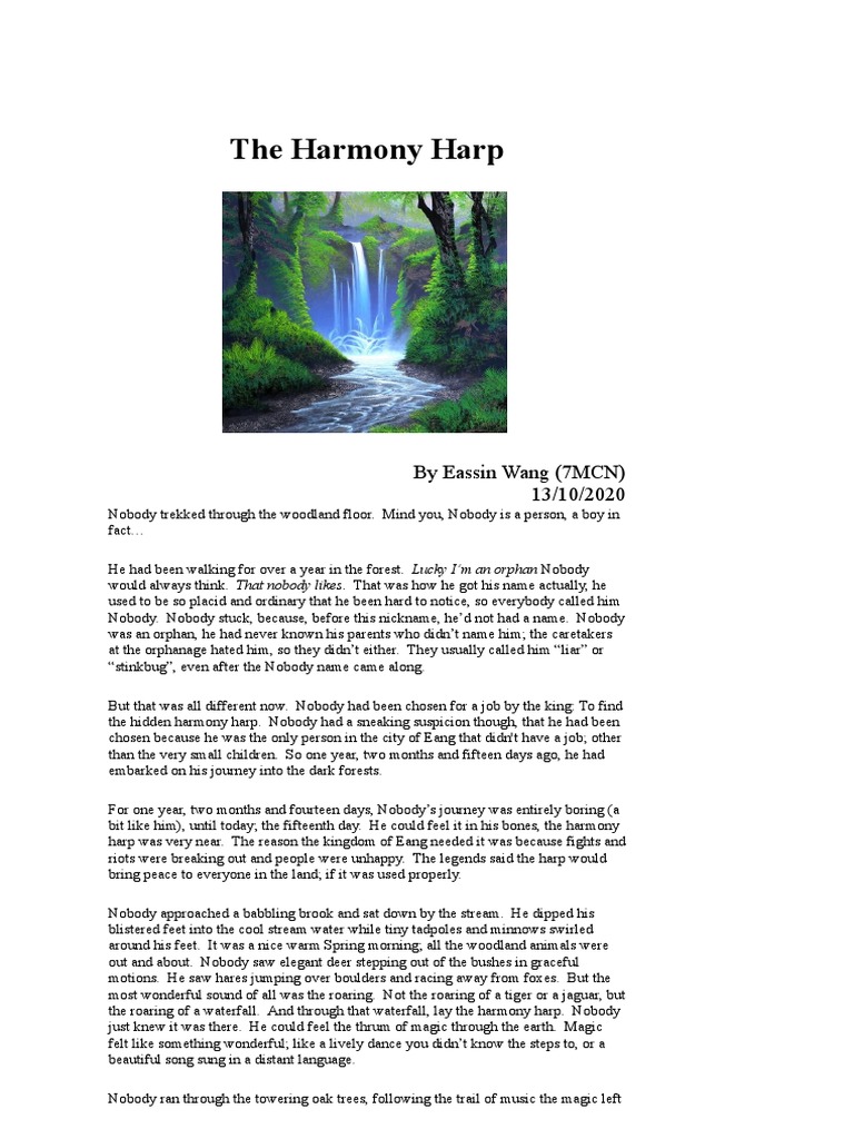 The Harmony Harp | PDF | Poetry