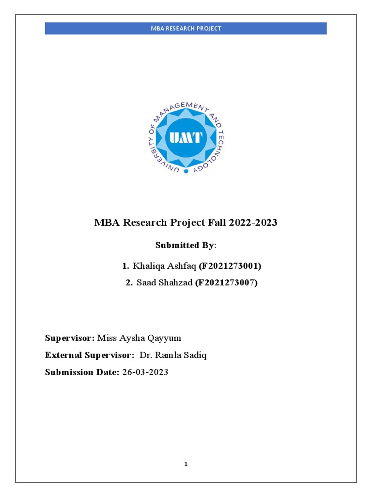 Petromin Pakistan MBA Final Report 2023 Full | PDF | Employee Retention ...