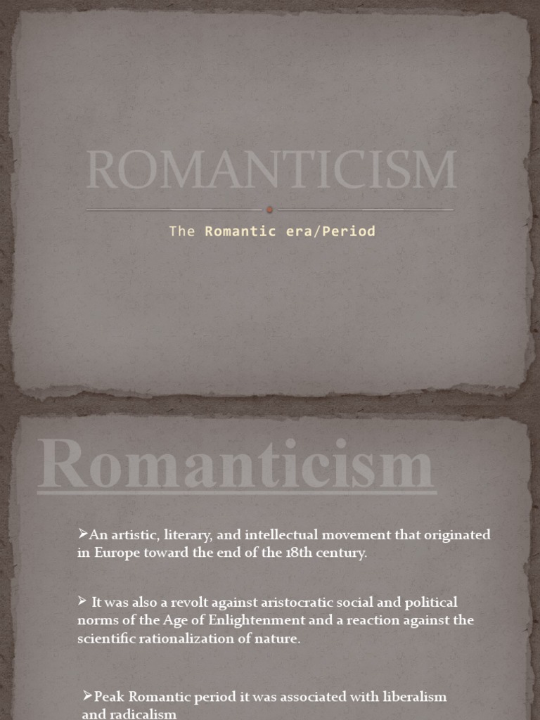 Romanticism | PDF