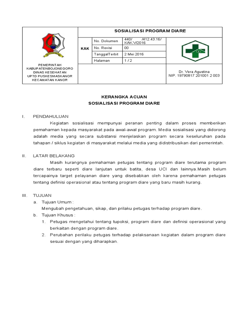 Kak Sosialisasi | PDF