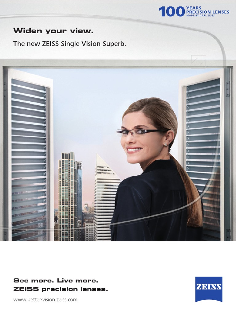 ZEISS Single Vision Superb EN | PDF | Technology & Engineering