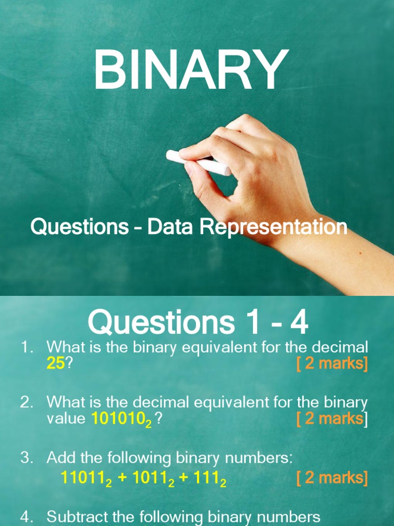 BINARY (2) - Class Work | PDF
