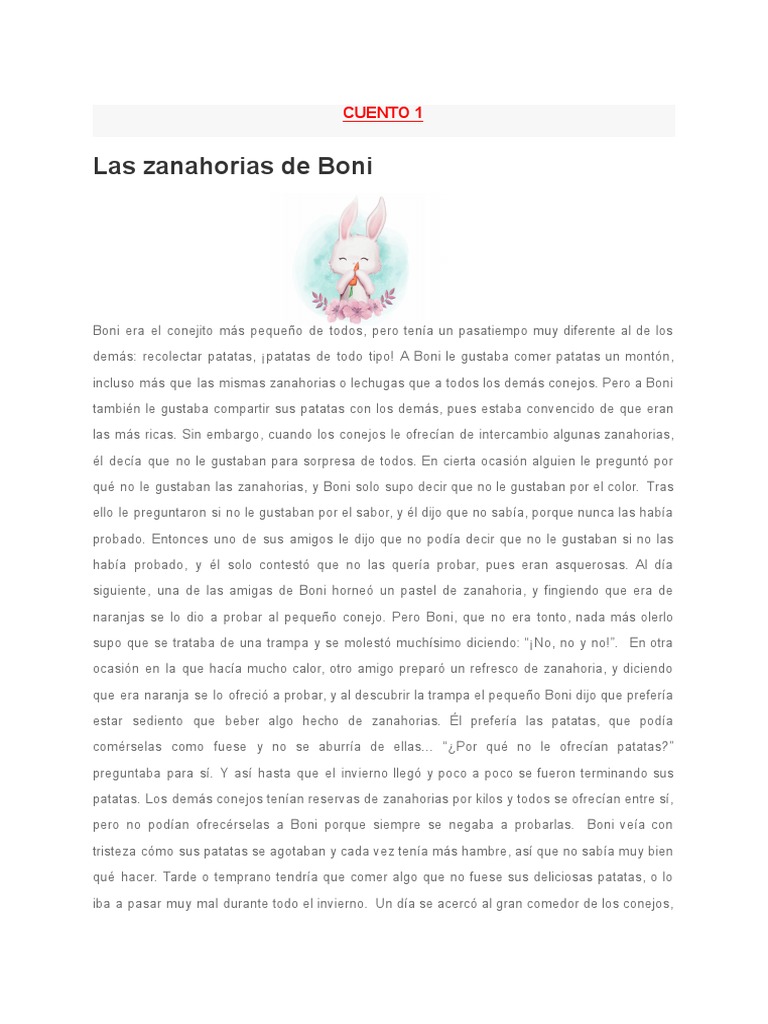 Cuentos Infantiles Pdf