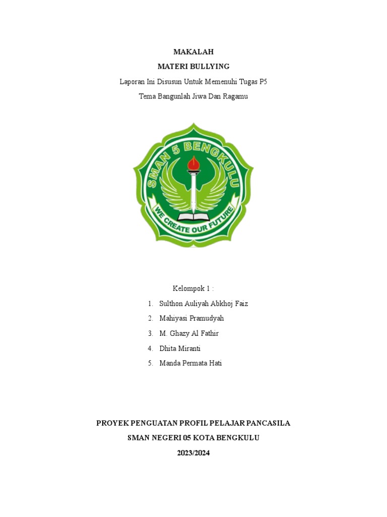 Materi Bullying: Dampak dan Faktor Penyebab | PDF
