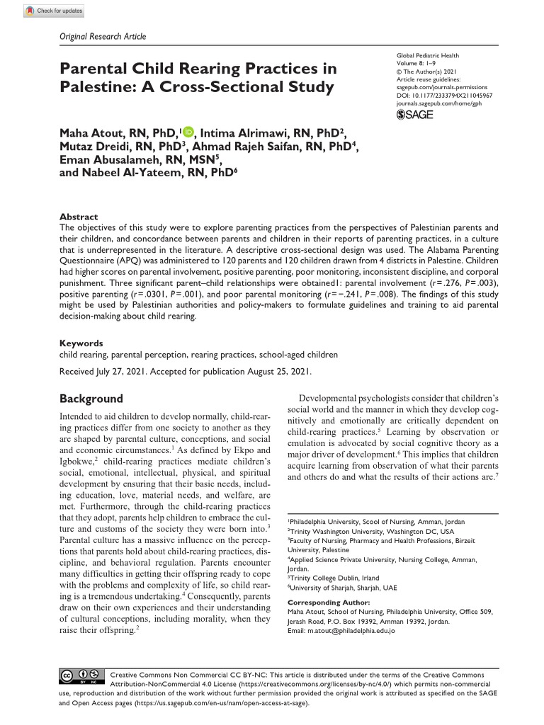 Parental Child | PDF