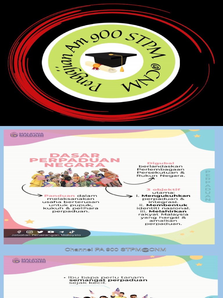 Infografik Isu Perpaduan | PDF
