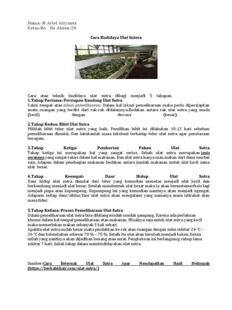 Budidaya Satwa Harapan | PDF