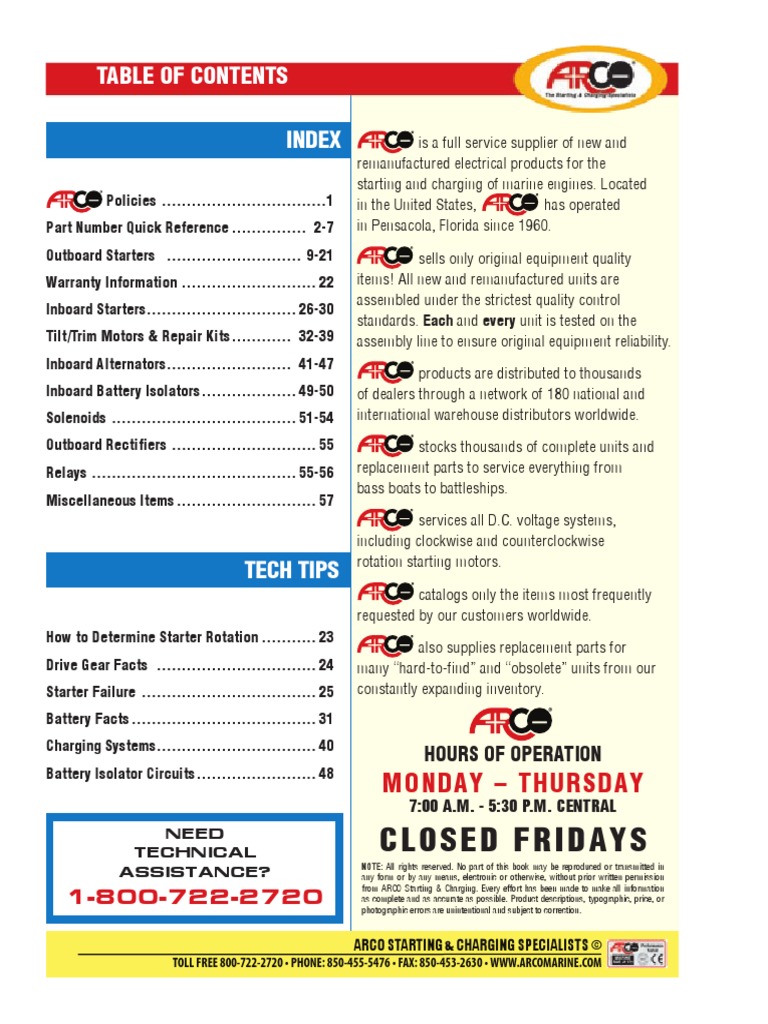 ARCO Catalog 2020 | PDF